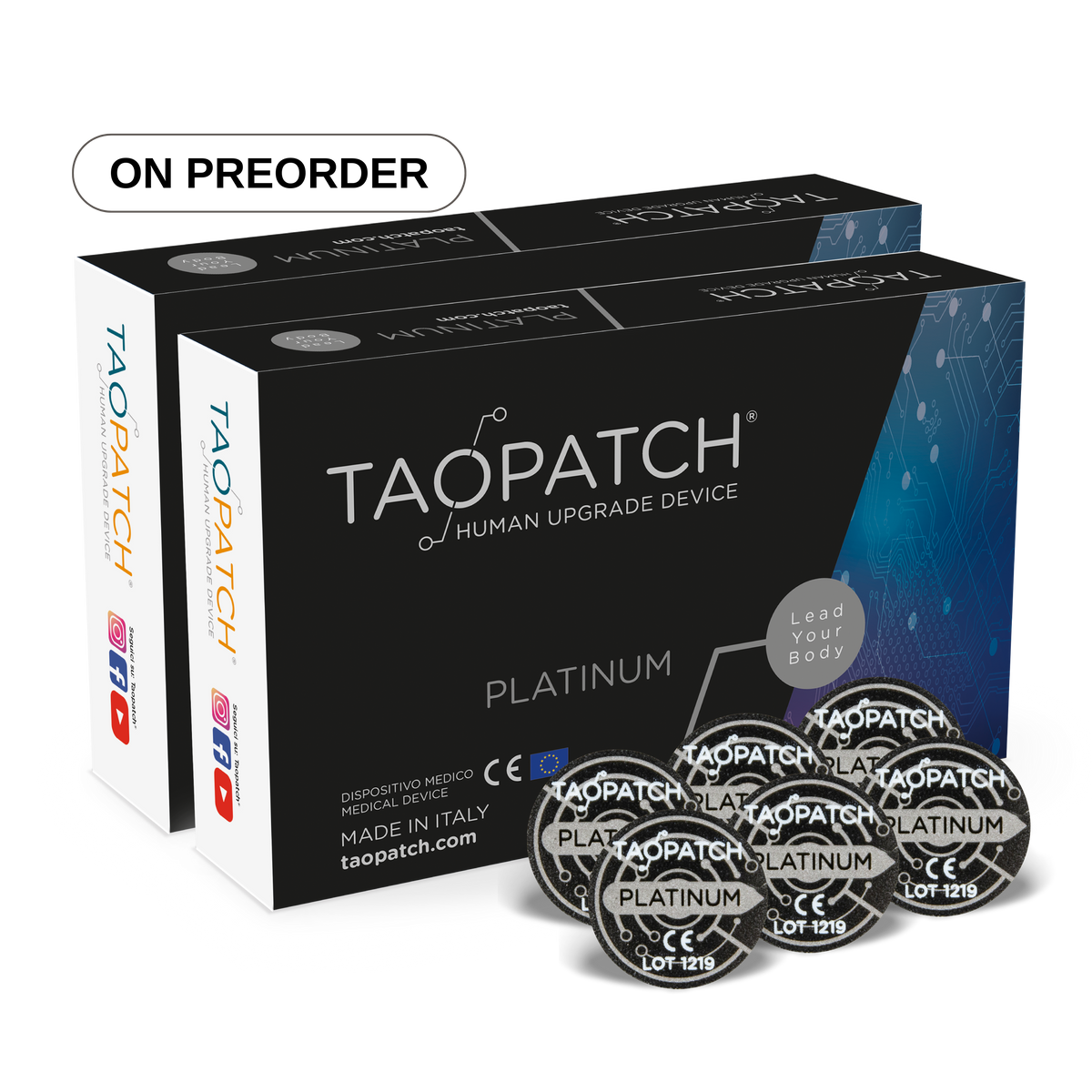 Taopatch Platinum (2 Packs) | Pricing & Specifications